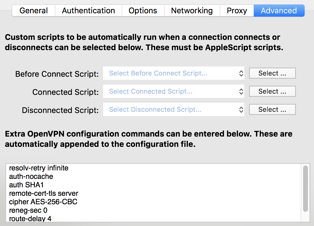 OpenVPN Settings Advanced Nethacknethack OpenVPN Settings Advanced Nethacknethack